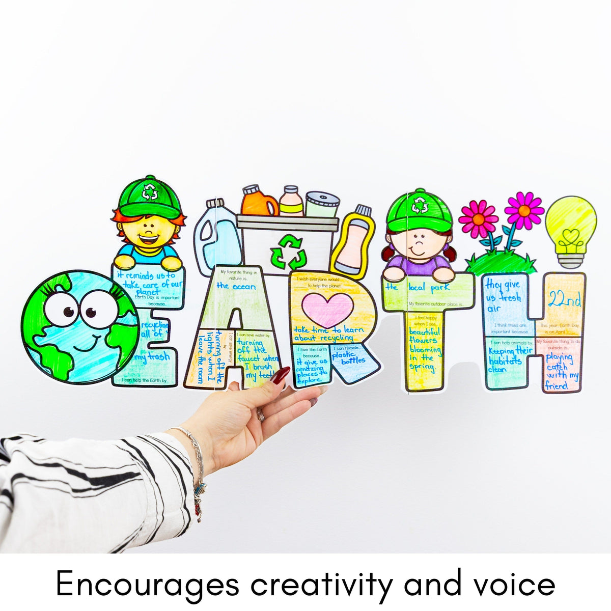 Free Earth Day Writing Craft + A Read-Aloud Trick That Turns It Into a ...
