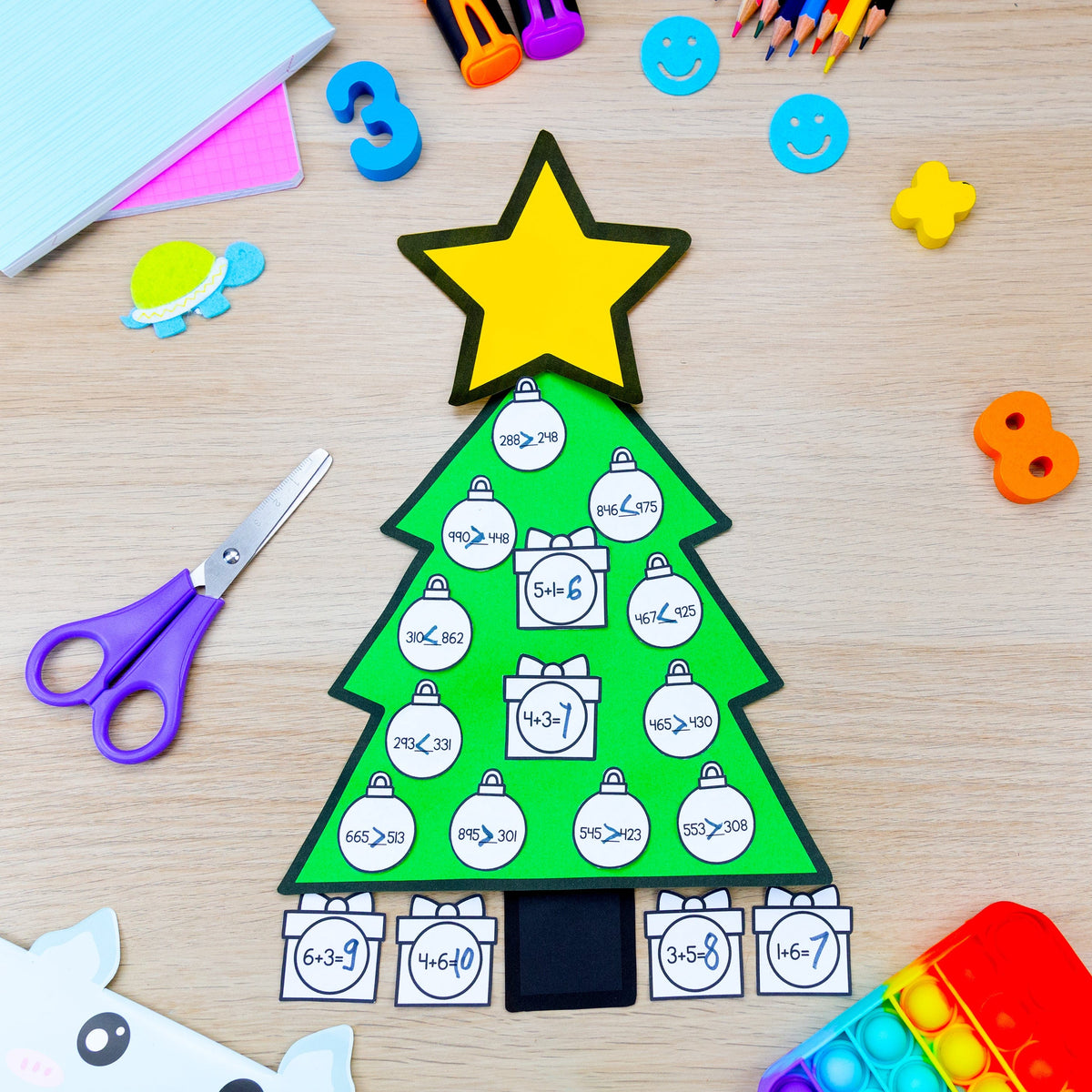 Math Crafts YEAR-LONG MEGA BUNDLE K-4th Grade – My Nerdy Teacher