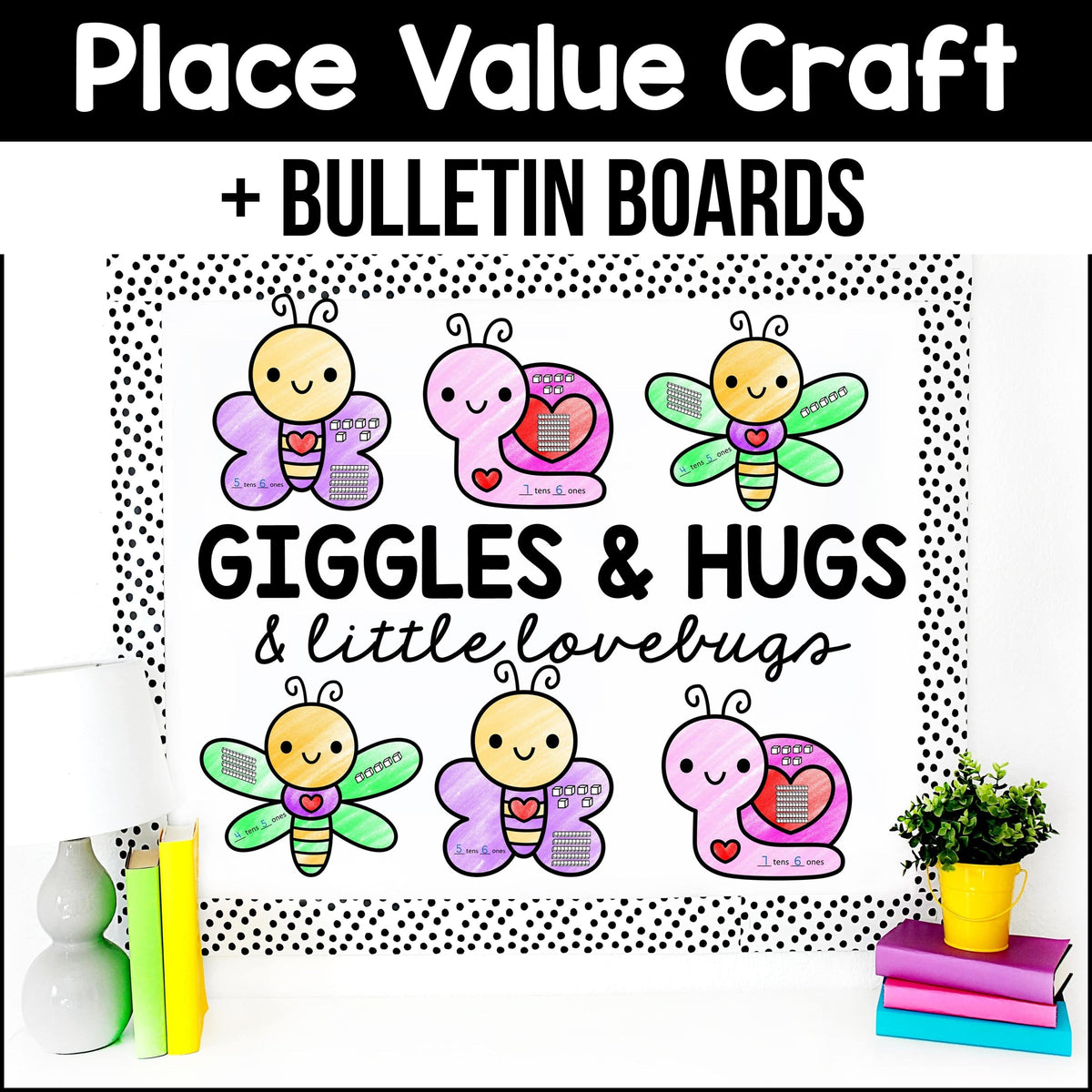 54 Place Value Crafts + Bulletin Boards YEAR LONG BUNDLE – My Nerdy Teacher