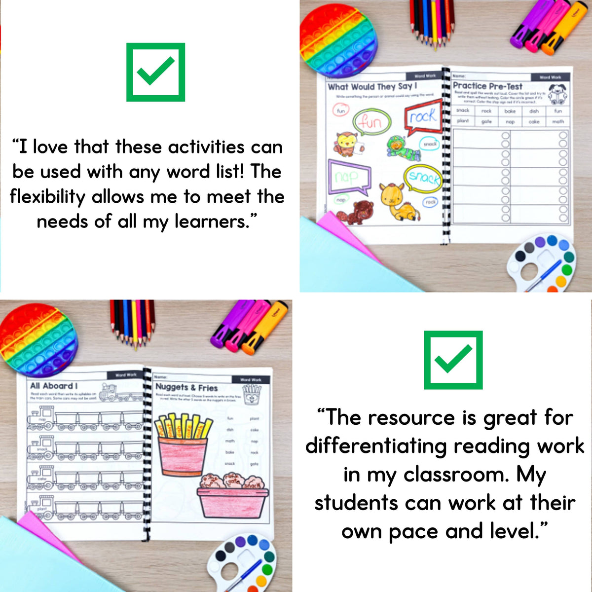 Editable Spelling Activities & Word Work For Any Word List BUNDLE – My ...