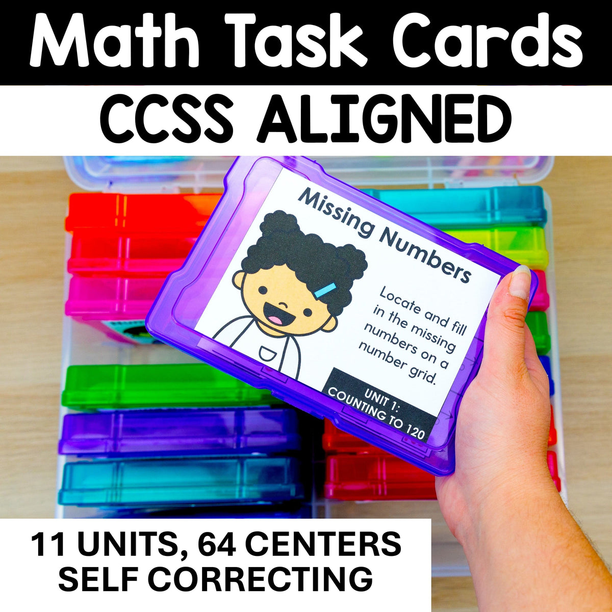 1st Grade Math Task Cards, Centers, Games MEGA BUNDLE - CCSS Aligned ...
