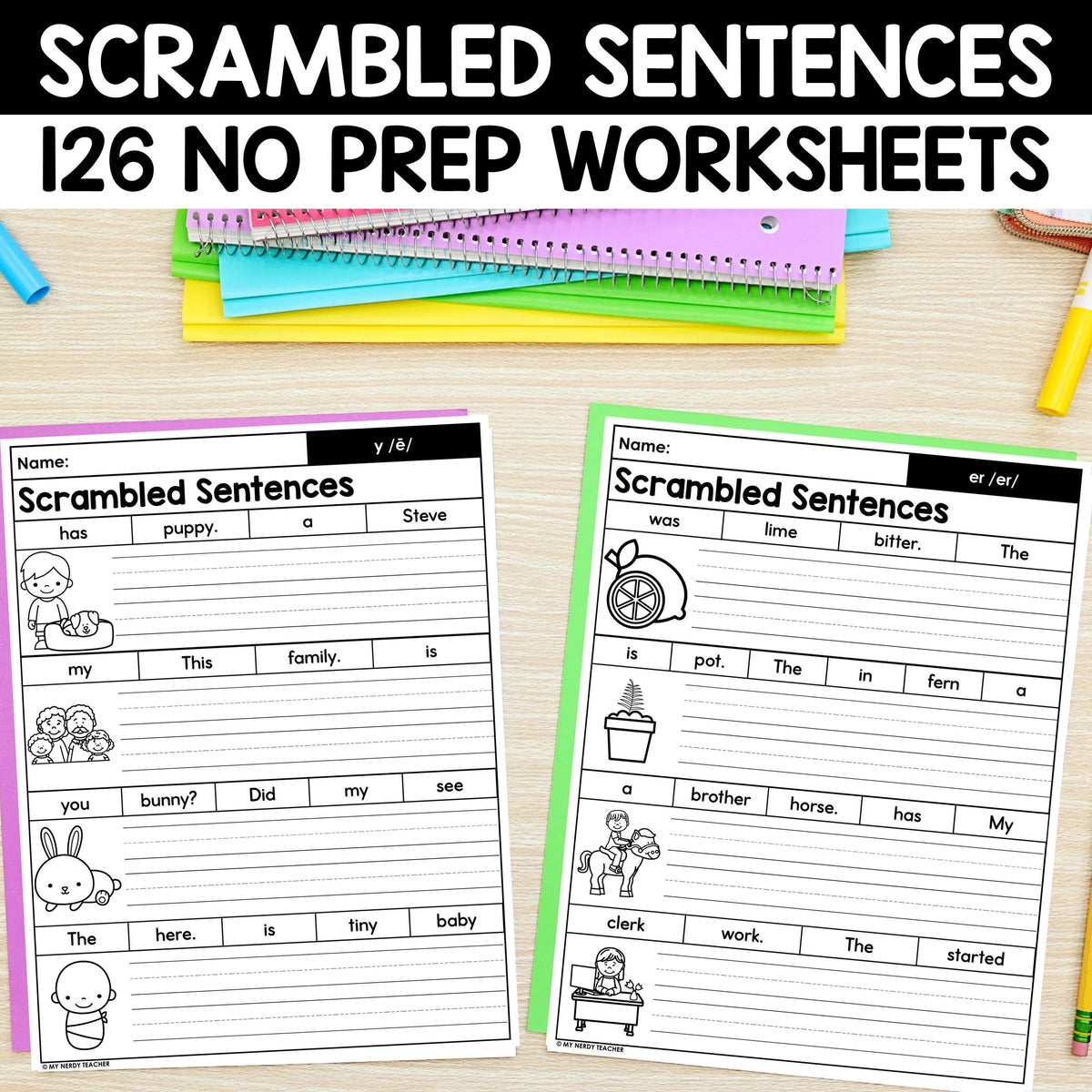 Scrambled Sentences – My Nerdy Teacher