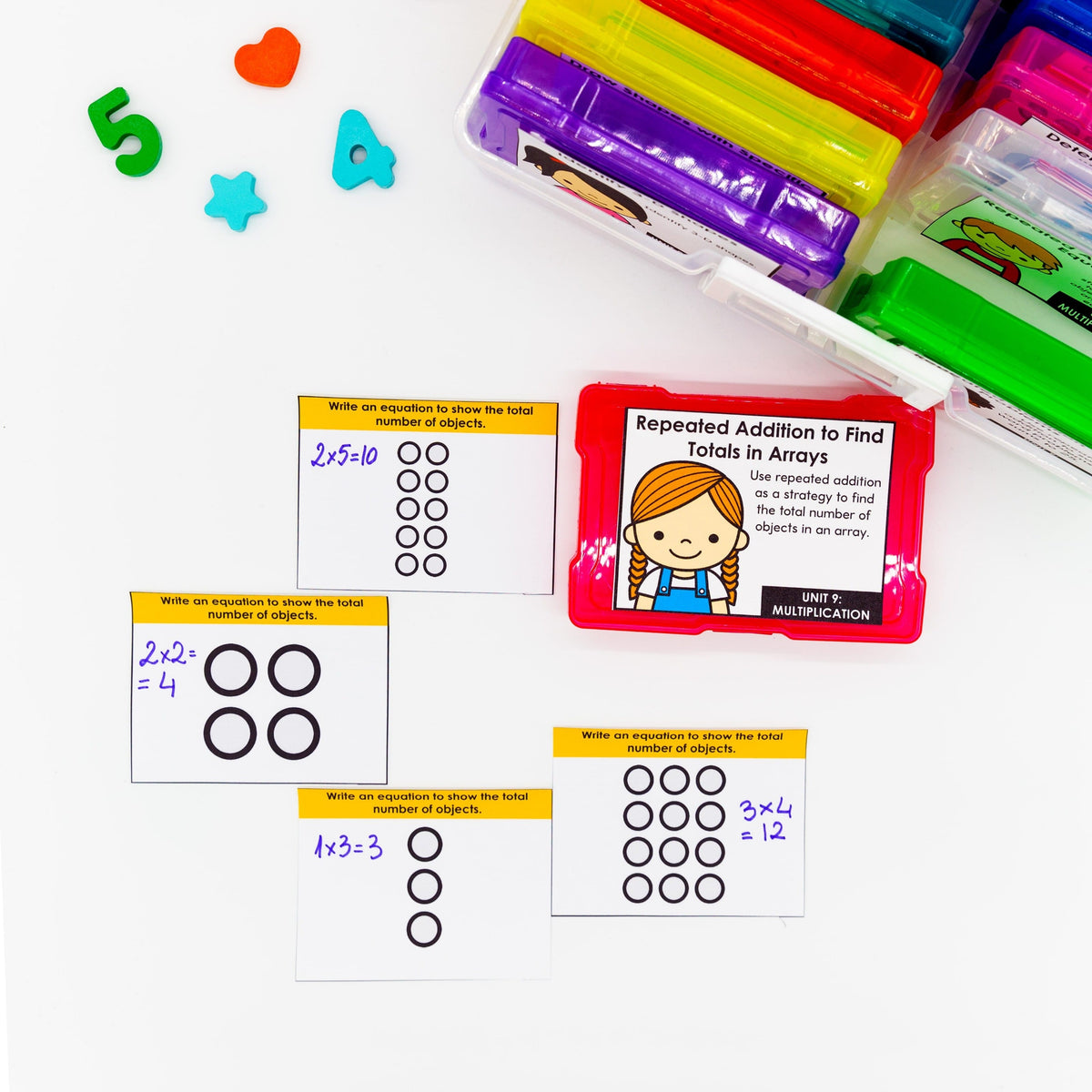 Multiplication - 2nd Grade Math Task Cards - CCSS Aligned – My Nerdy ...