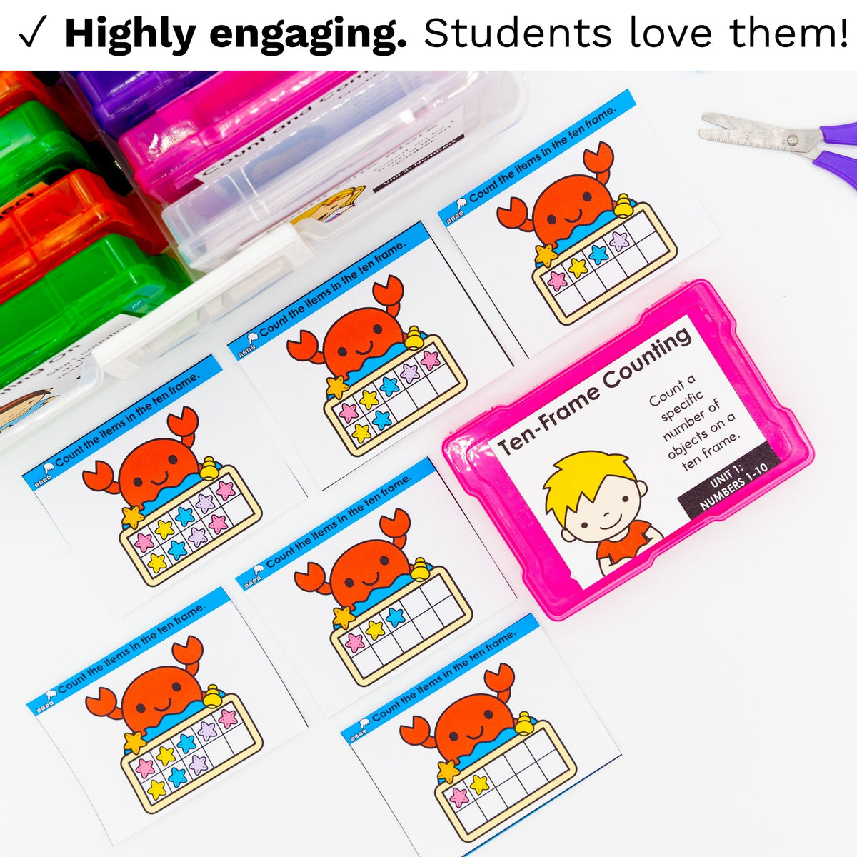 Kindergarten Math Task Cards - CCSS Aligned – My Nerdy Teacher