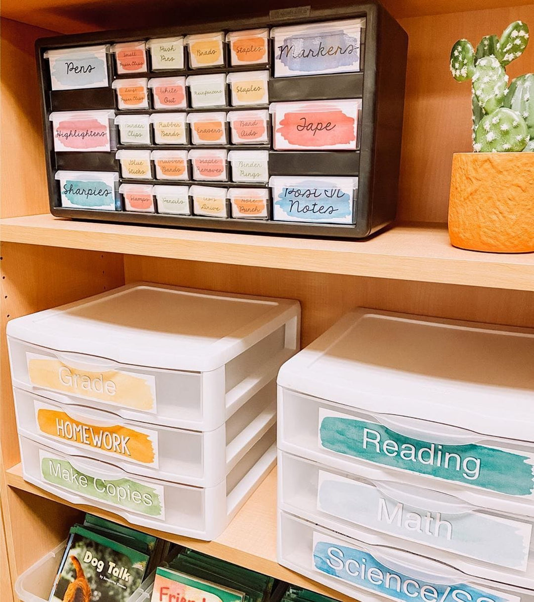 Watercolor Classroom Decor Bundle INSTANT DOWNLOAD – My Nerdy Teacher