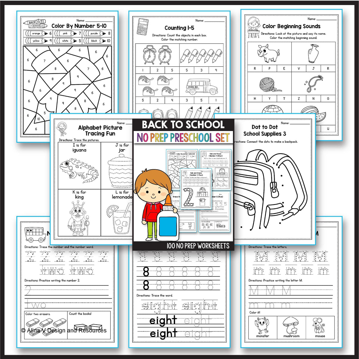 Back To School Preschool Activities 40 First Day Of School Activities