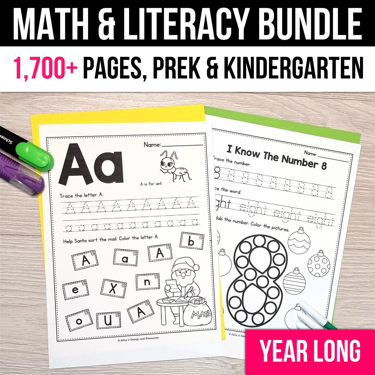 The Ultimate Math and Literacy Bundle – My Nerdy Teacher