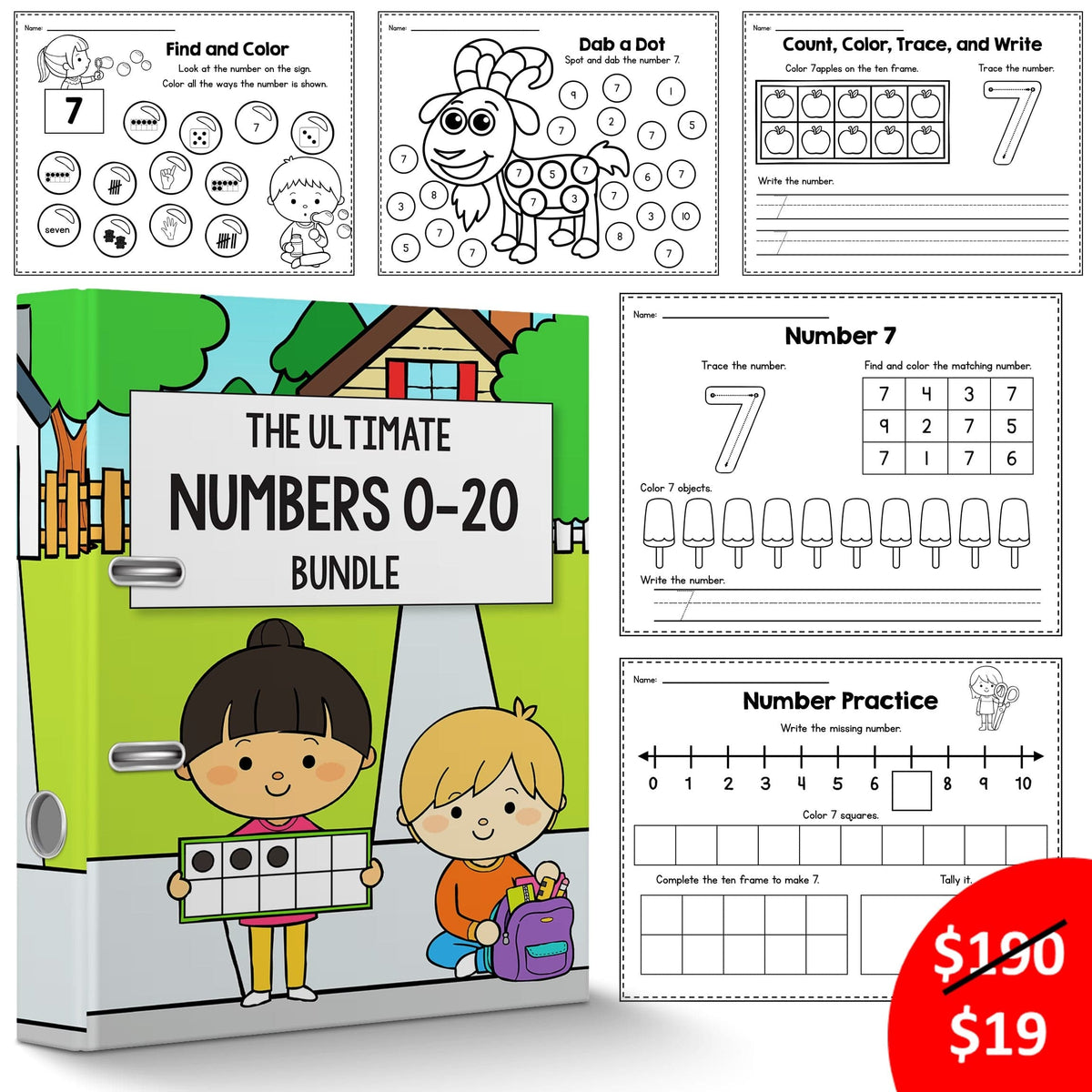 The Ultimate Numbers 0-20 Bundle – My Nerdy Teacher