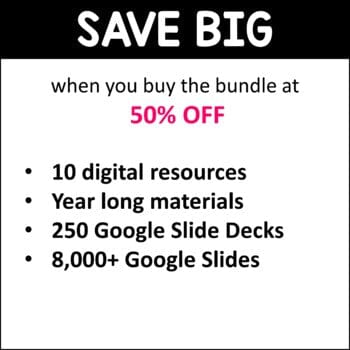 BUNDLE Activities and Games for Google Slides for Kindergarten – My ...