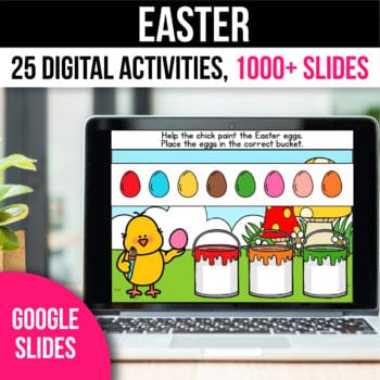 Easter Spring Activities for Google Slides - Kindergarten – My Nerdy ...