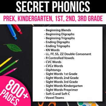 Decoding Phonics Word Search: CVC, CVCe, Blends, Sight Word, Blends, D ...