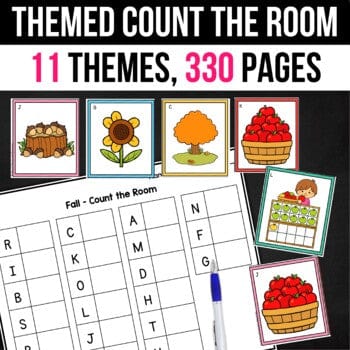 Count the Room Numbers 0-20 Year Long Bundle – My Nerdy Teacher