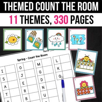 Count the Room Numbers 0-20 Year Long Bundle – My Nerdy Teacher