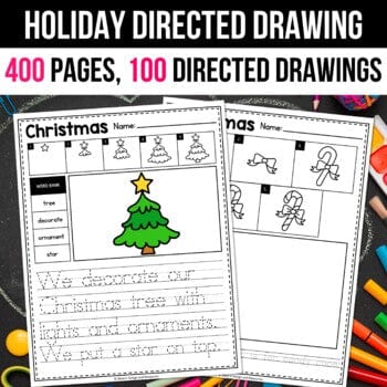 Directed Drawing and Writing Prompts - Year Long Bundle – My Nerdy Teacher