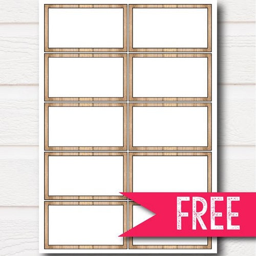 FREE Farmhouse Classroom Supply Labels - Themed Classroom Decor – My ...