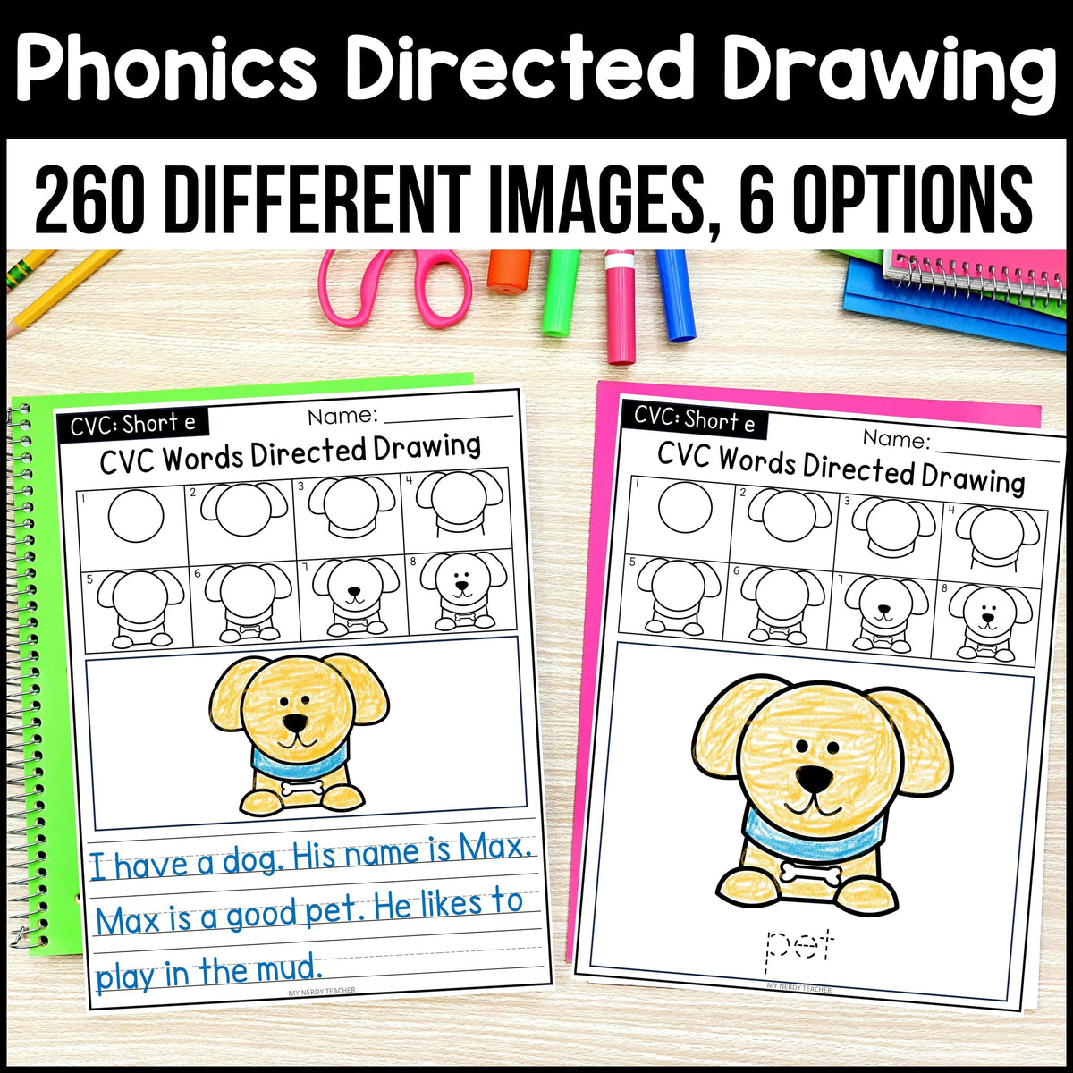 Phonics Directed Drawing and Writing - Kindergarten and 1st Grade – My ...
