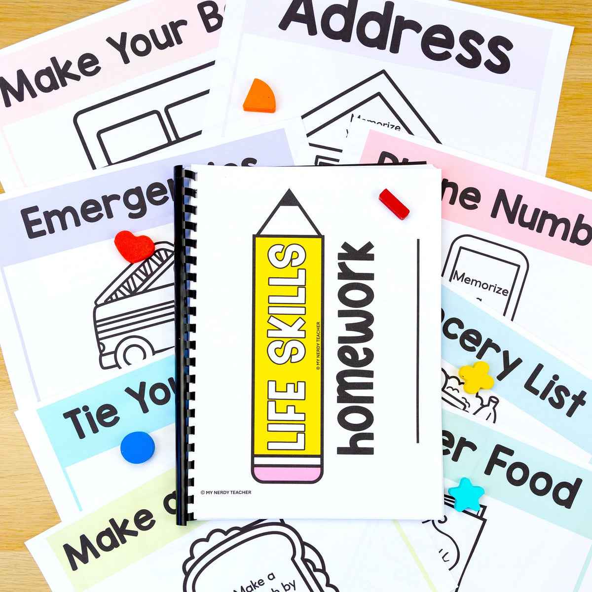 Life Skill of the Week - Posters, Activities & Homework – My Nerdy Teacher