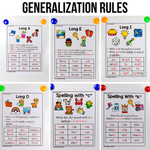 Phonics Spelling Rules Posters and Anchor Charts - SOR Aligned – My ...