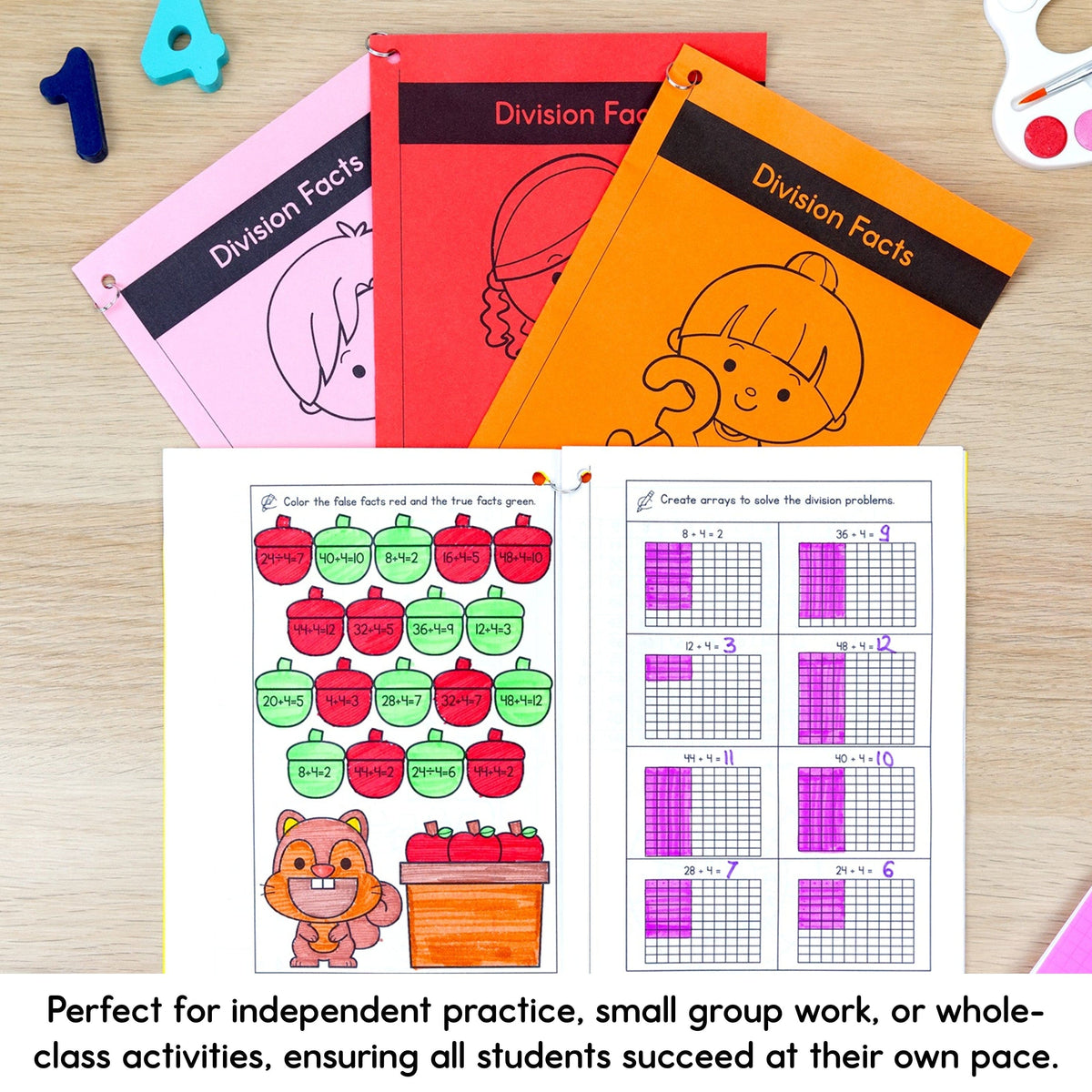 Multiplication + Division Facts Mini Books MEGA BUNDLE Numbers 1 to 12 ...