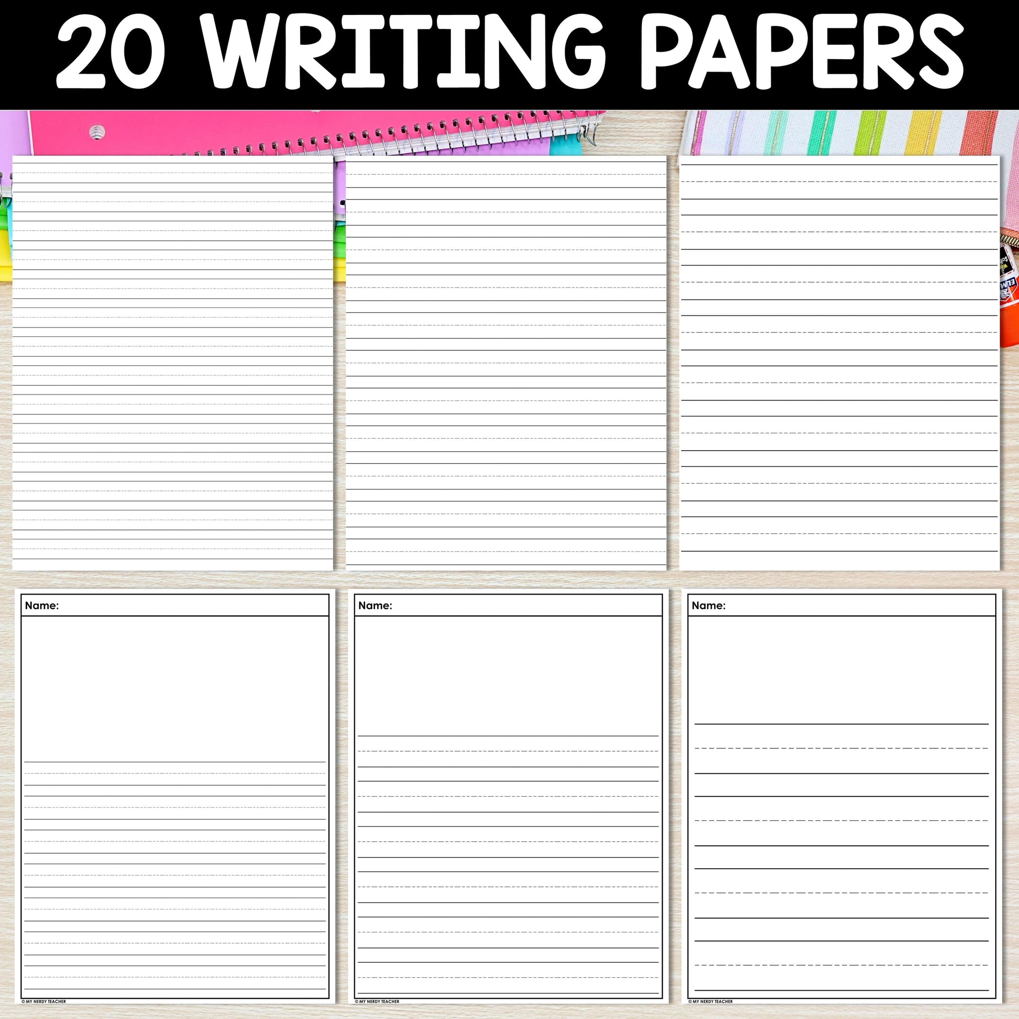 Writing Papers – My Nerdy Teacher