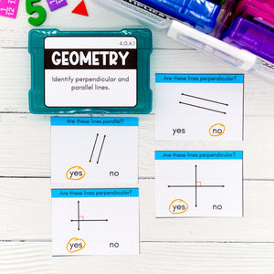 Geometry - 4th Grade Math Task Cards - CCSS Aligned – My Nerdy Teacher