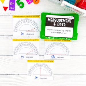Measurement & Data - 4th Grade Math Task Cards - CCSS Aligned – My ...