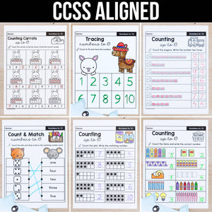 Unit 2: Numbers to 10 - 1st Grade Math Worksheets – My Nerdy Teacher