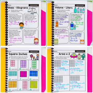 Measurement - 3rd Grade Math Worksheets – My Nerdy Teacher