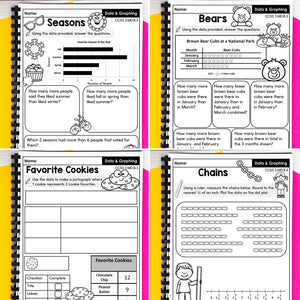 Data & Graphing - 3rd Grade Math Worksheets – My Nerdy Teacher