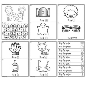 Alphabet Decodable Readers A–Z | Letter Sound Hunt and Read-Aloud Mini ...