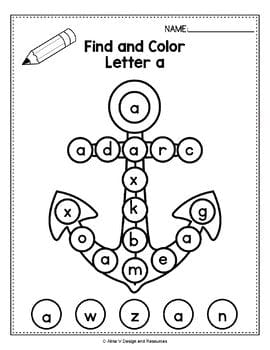Alphabet Practice - Lowercase Letter Recognition – My Nerdy Teacher