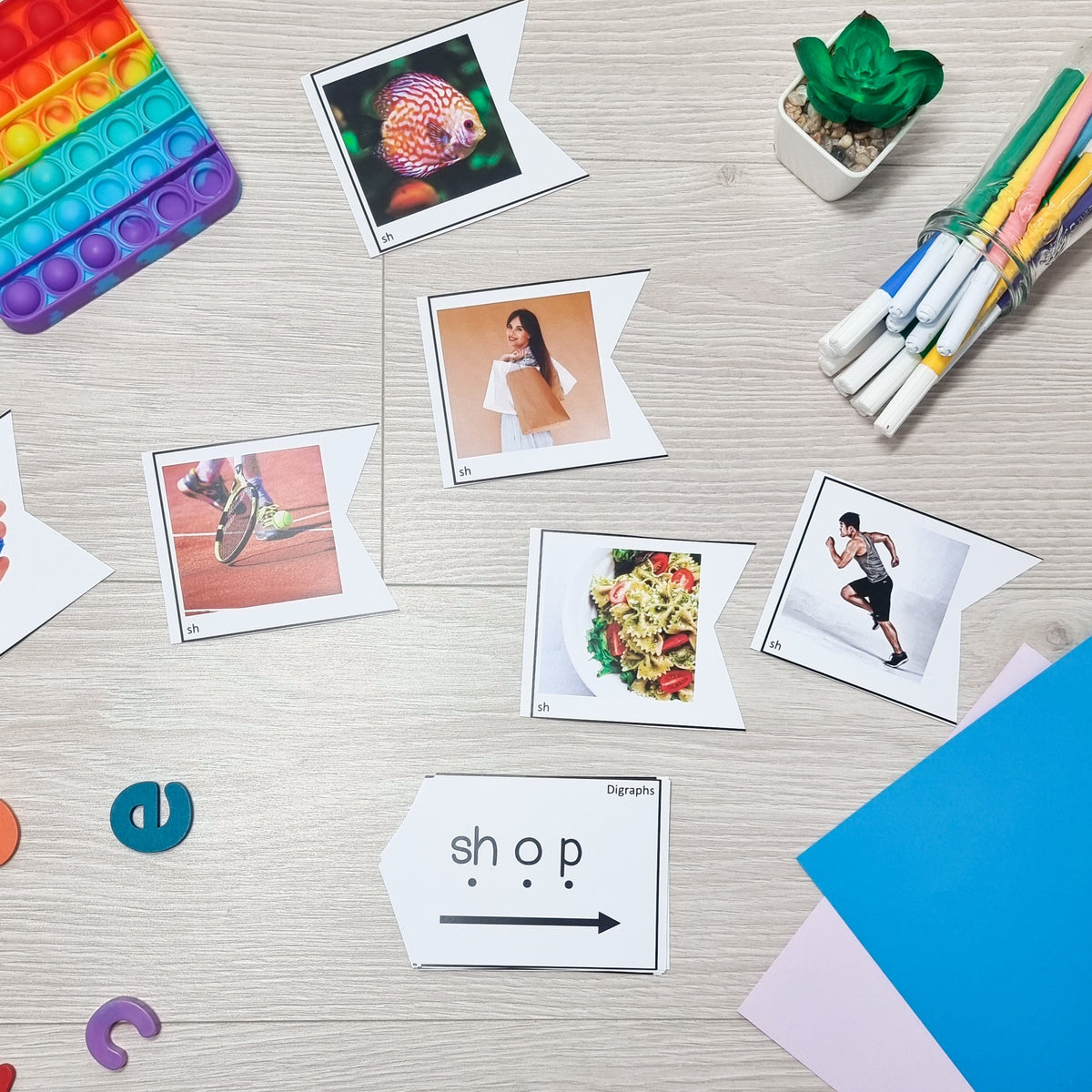 710 Blending and Segmenting Cards with Real Photos – My Nerdy Teacher