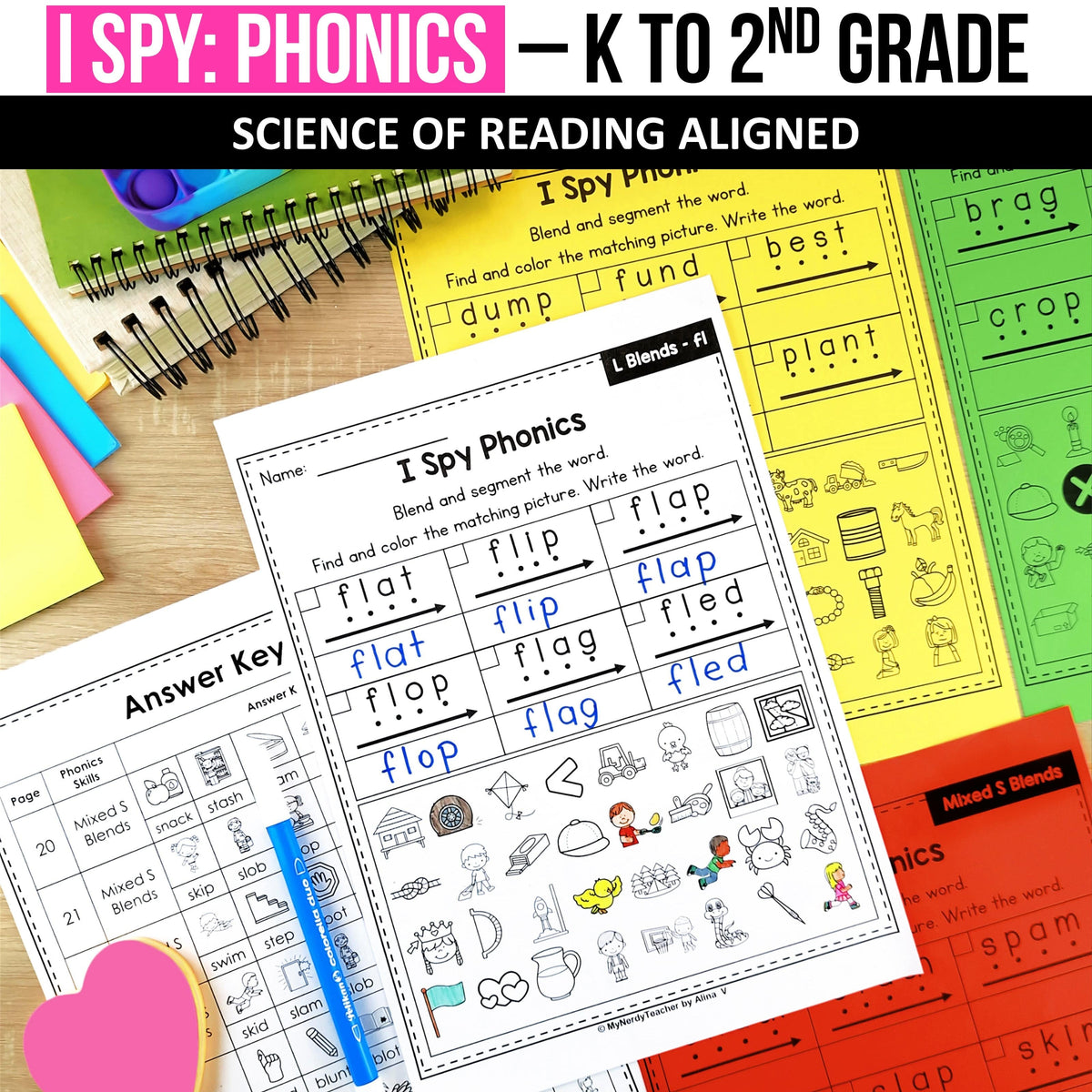 I Spy Phonics MEGA BUNDLE - Science of Reading Aligned - K to 2nd Grad ...