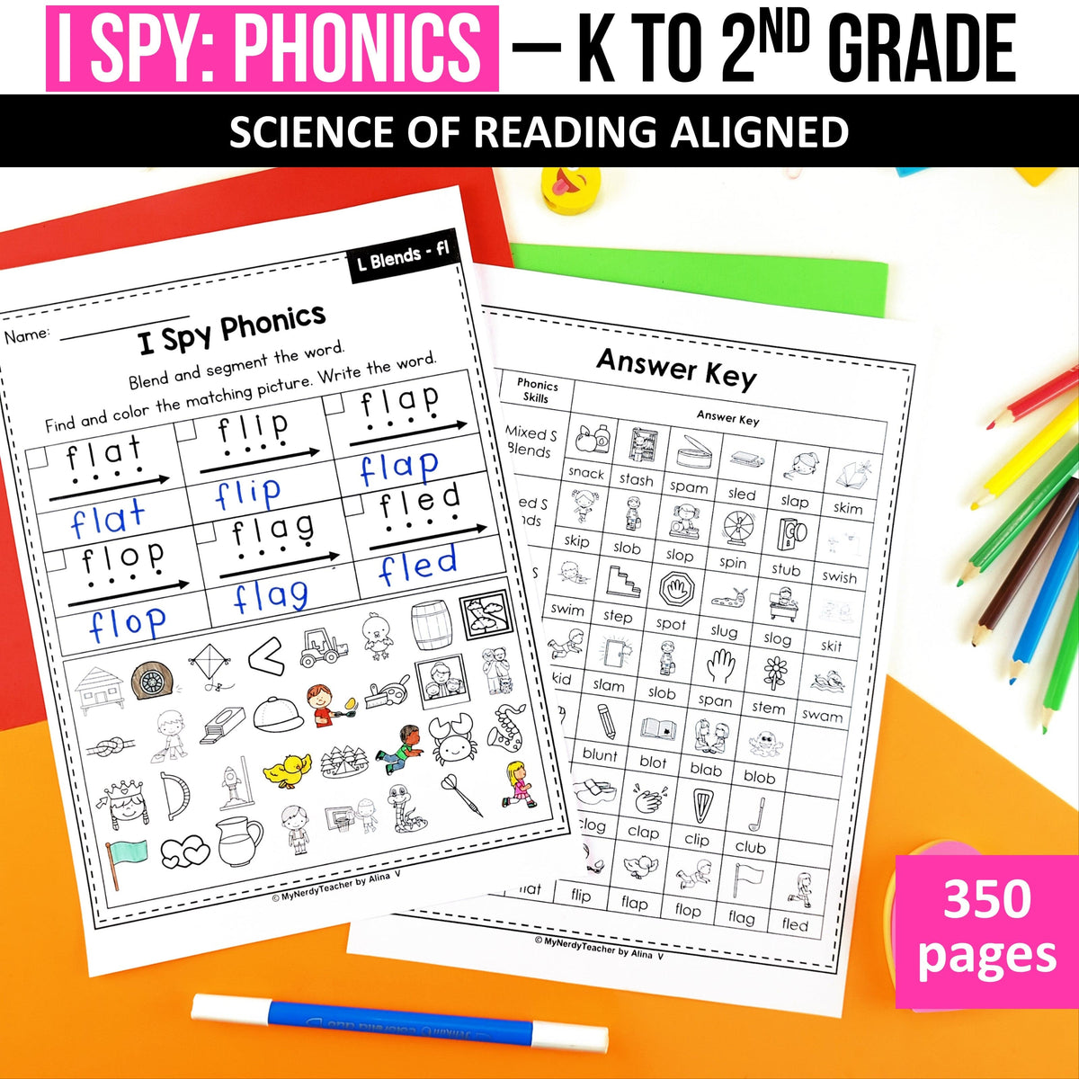 I Spy Phonics MEGA BUNDLE - Science of Reading Aligned - K to 2nd Grad ...