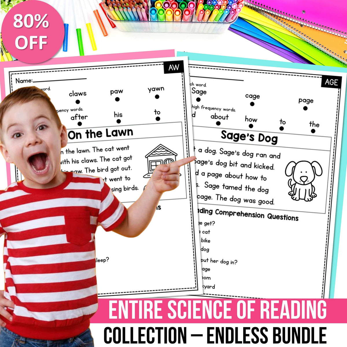 The Ultimate Science of Reading ENDLESS BUNDLE - K to 2nd Grade - Digi ...