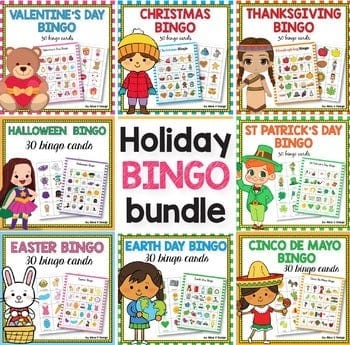 Bingo MEGA BUNDLE – My Nerdy Teacher