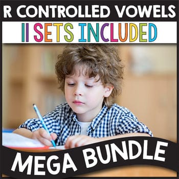 R Controlled Vowels Worksheets MEGA BUNDLE bossy R – My Nerdy Teacher
