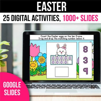 Easter Spring Activities for Google Slides - Kindergarten – My Nerdy ...